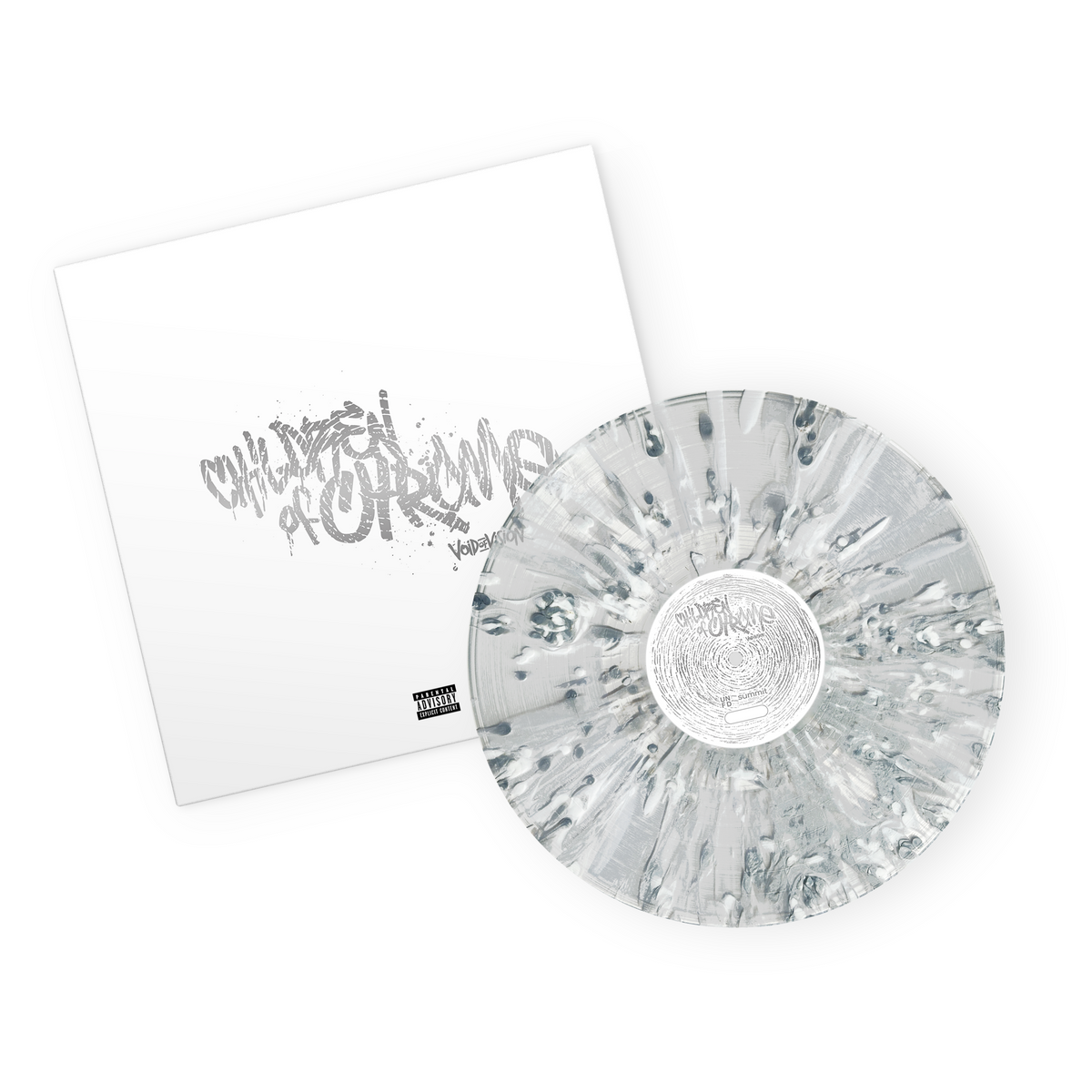 Void of Vision - Children of Chrome 'Clear w/ White and Silver Splatte ...